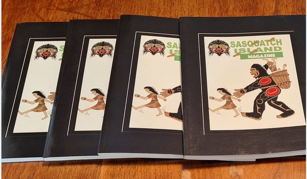 Sasquatch Island Magazine by Thomas Sewid – Sasquatch The Legend