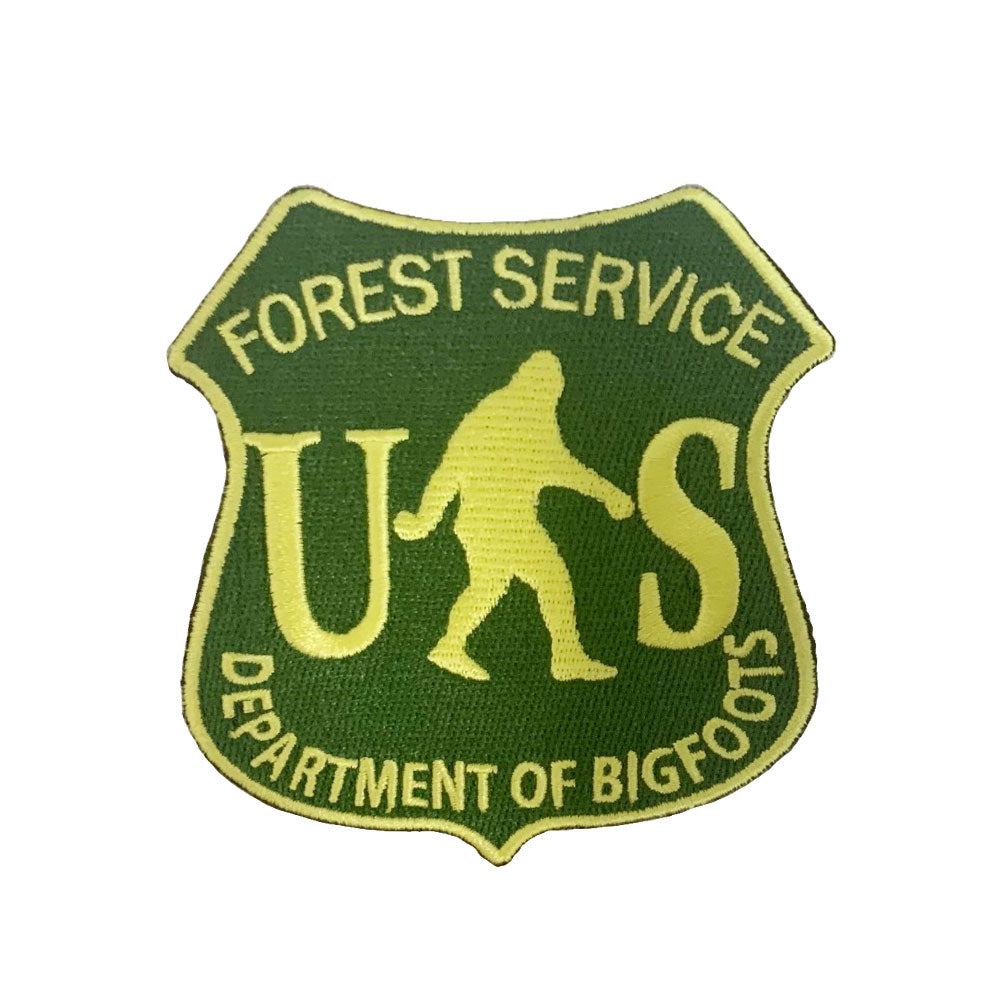 Forest Service Department of Bigfoots Patch – Sasquatch The Legend