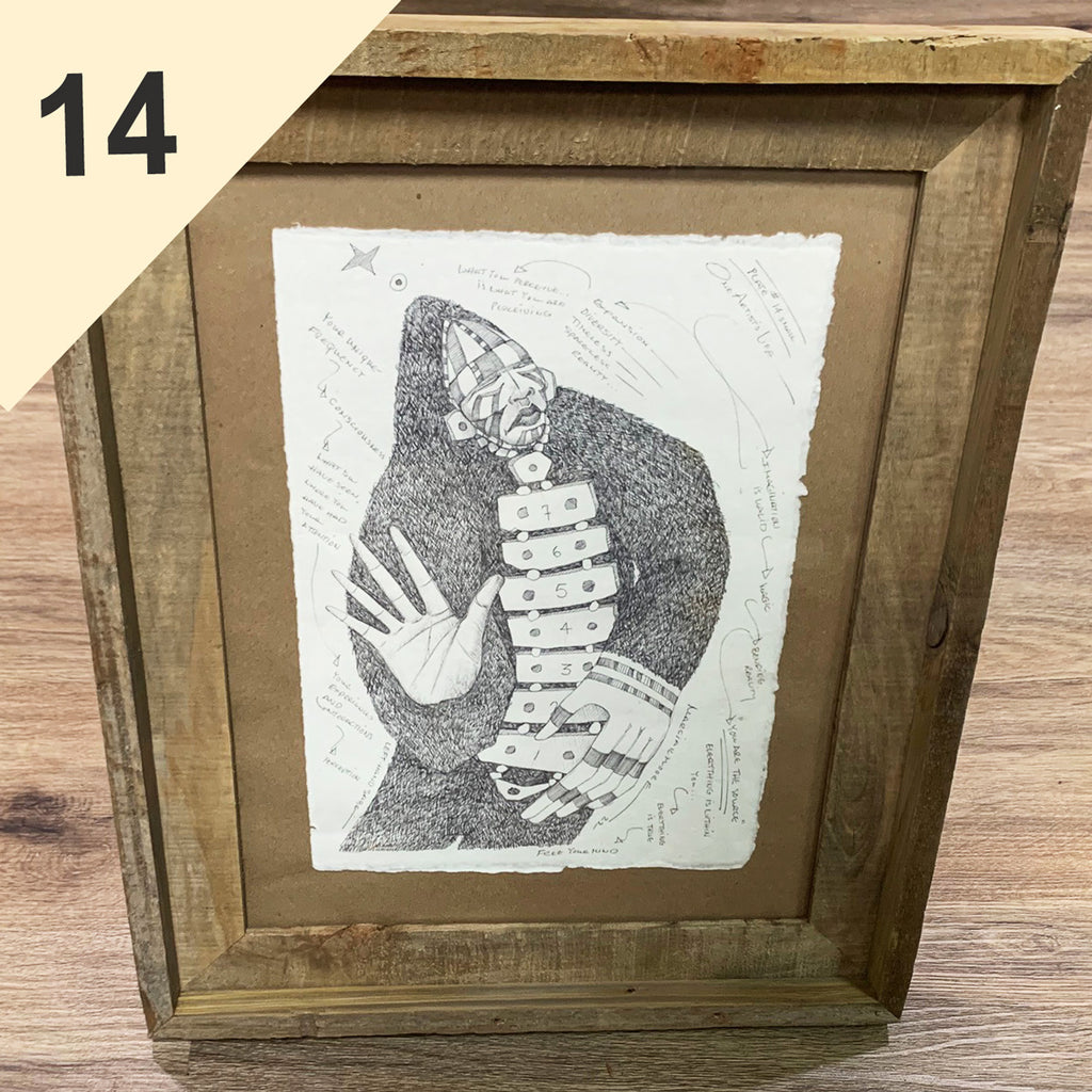 Marcia K Moore Sketchbook Journaling Sketches – Sasquatch The Legend