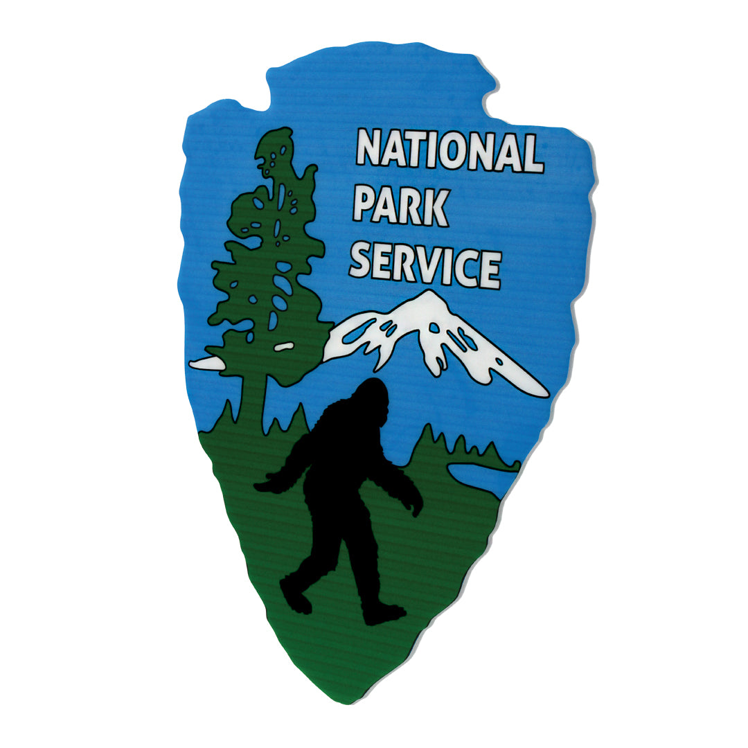 Sasquatch The Legend National Park Service Sign