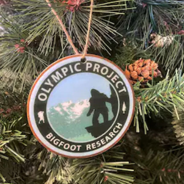 Olympic Project Bigfoot Research Ornament – Sasquatch The Legend