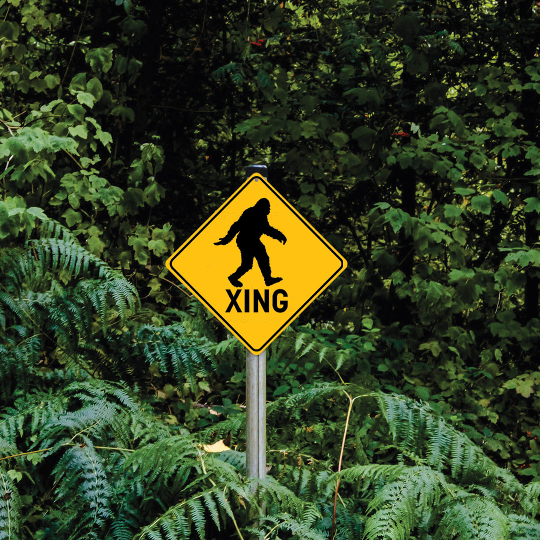 Diamond Shaped Sasquatch Signs | Sasquatch The Legend