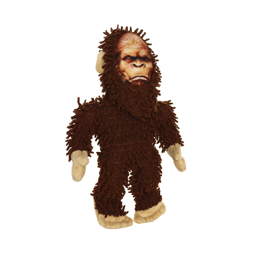 Plush Bigfoot Dog Toy, Large – Sasquatch The Legend