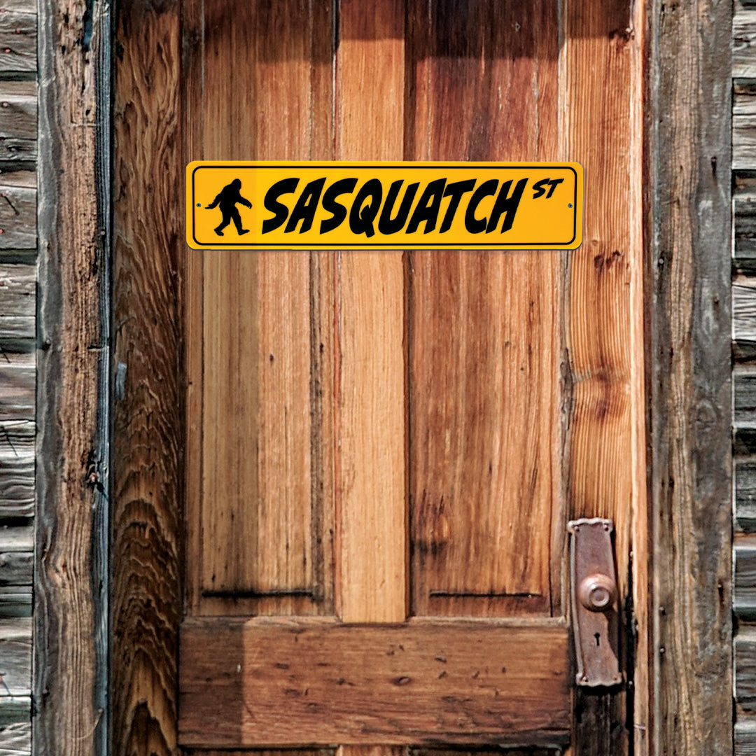 Sasquatch Street Signs | Sasquatch The Legend